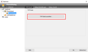 Installation und Einrichtung von CTI über TAPI mit PhoneSuite • AMTANGEE GmbH