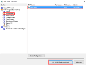 Installation und Einrichtung von CTI über TAPI mit PhoneSuite • AMTANGEE GmbH